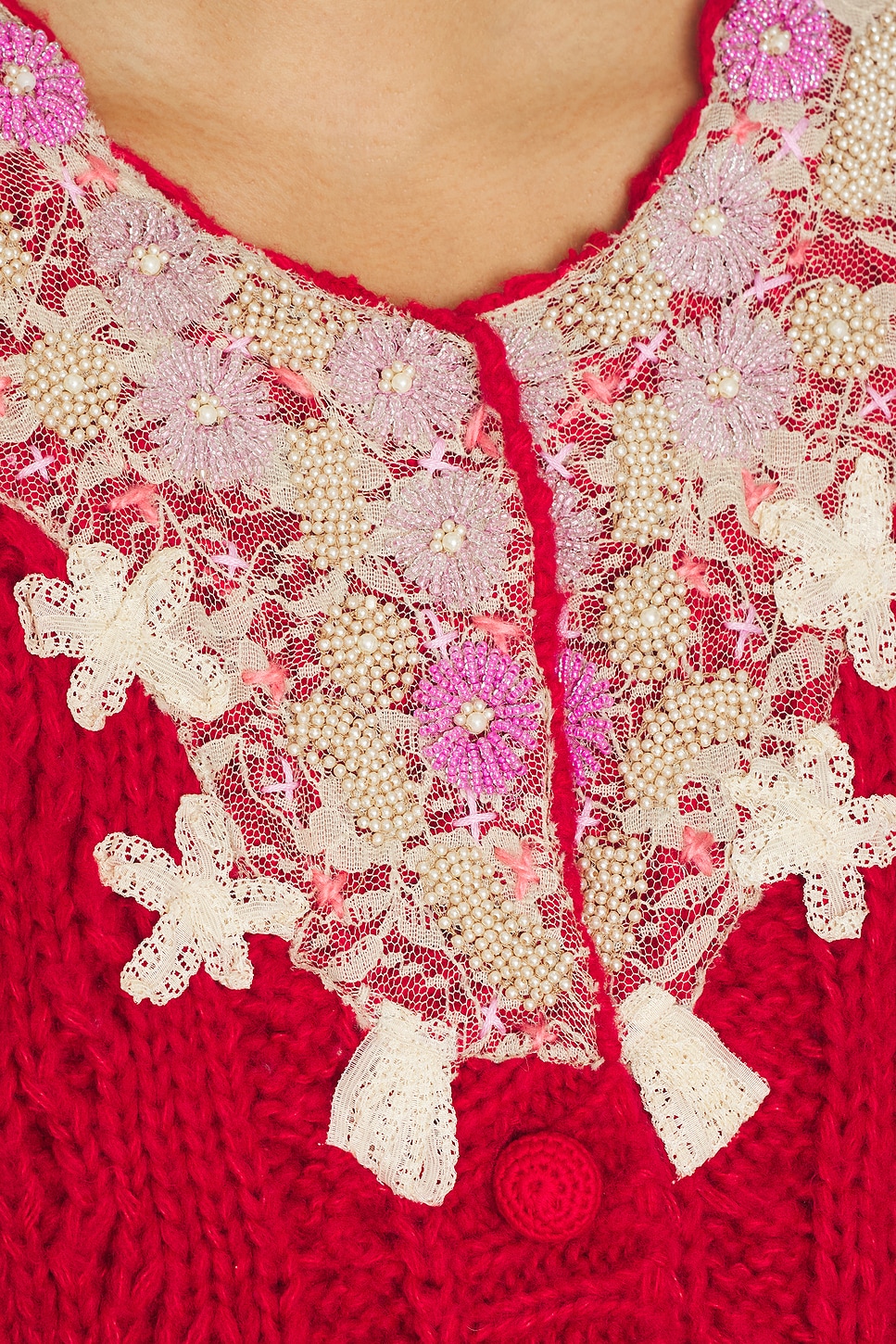 Free People Pixie Cardi in Red | REVOLVE