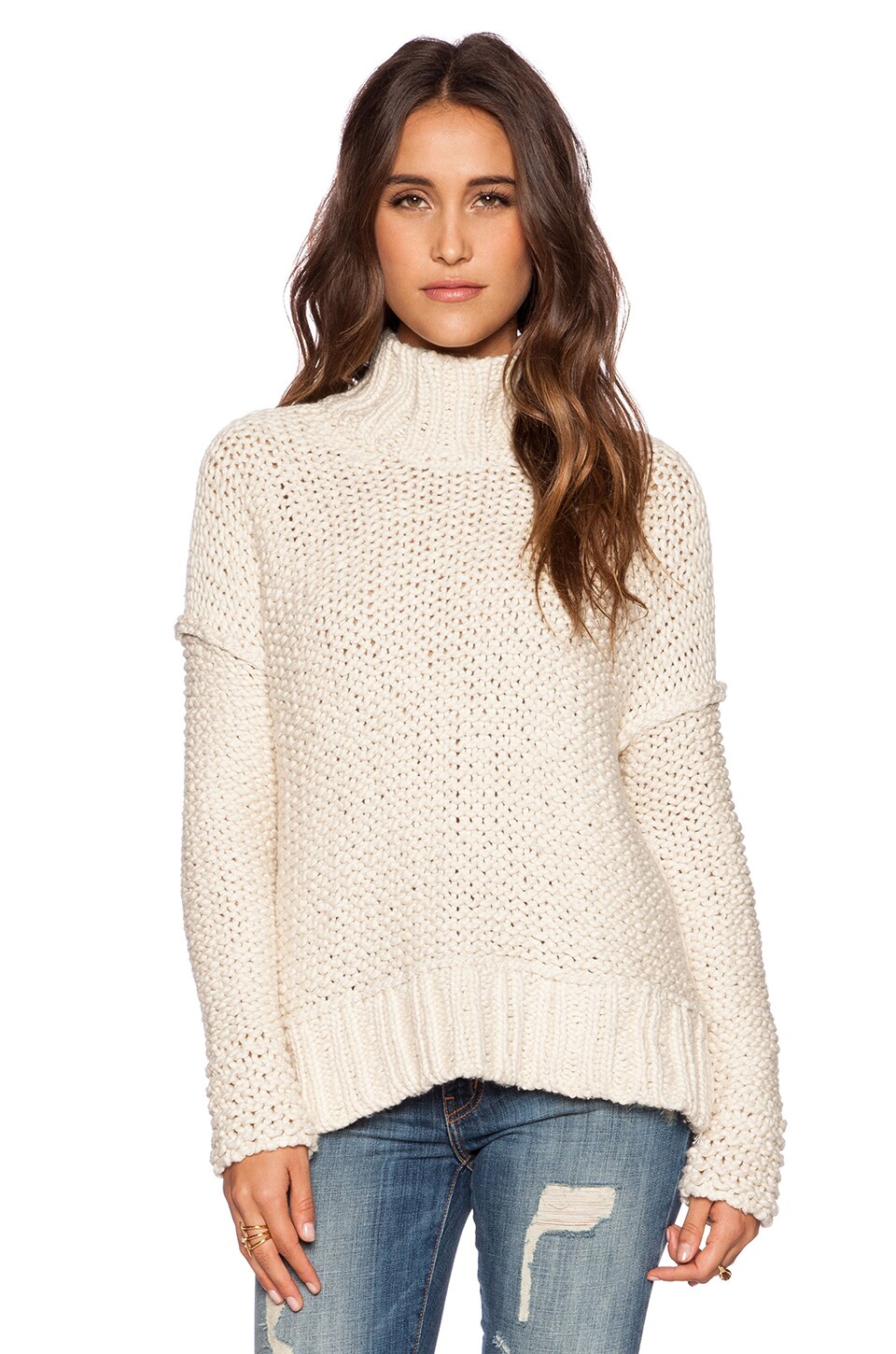 Free People Long Summer Pullover in Cream | REVOLVE