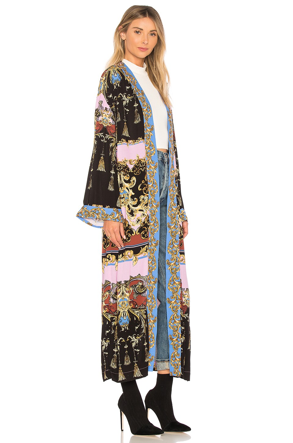 Free People Let's Dance Robe in Lilac | REVOLVE