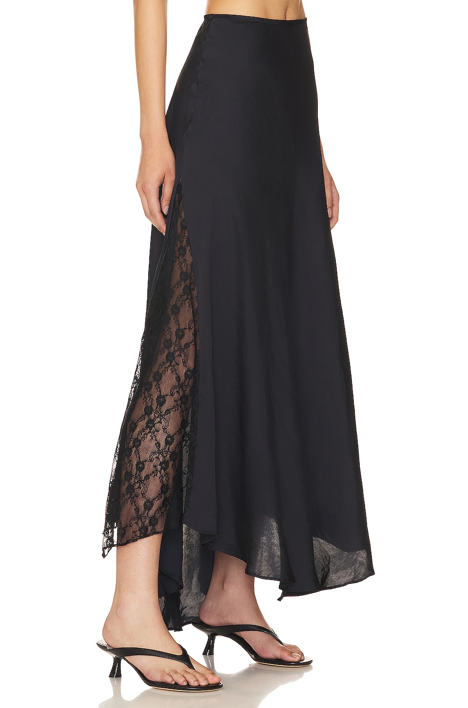 Free People x REVOLVE x Intimately FP Make You Mine 1/2 Slip Skirt in ...
