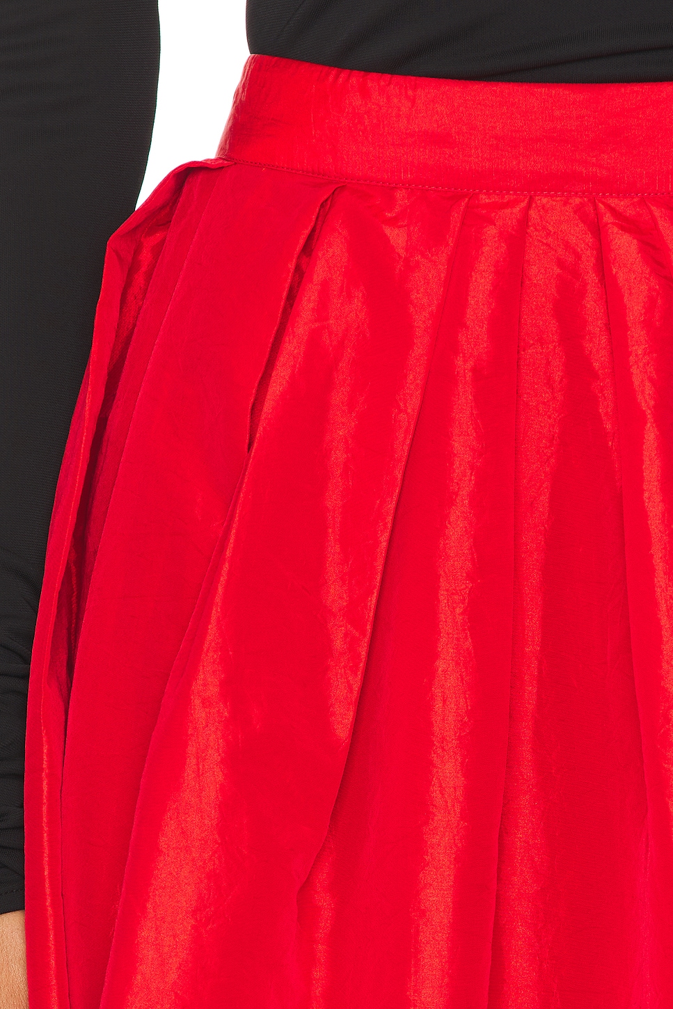 Free People Emilia Full Skirt in High Risk Red | REVOLVE