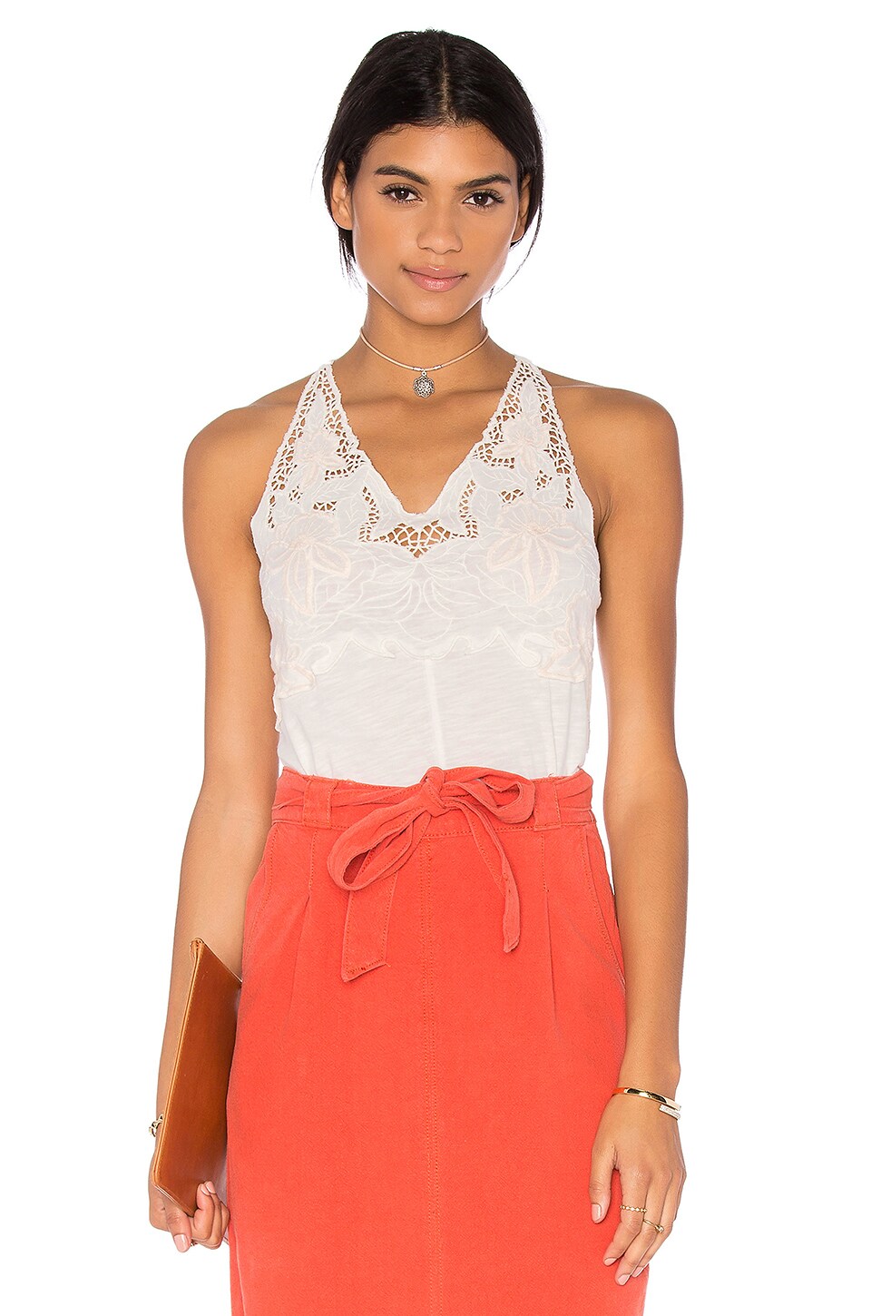 Free People Santa Cruz Top in Ivory | REVOLVE