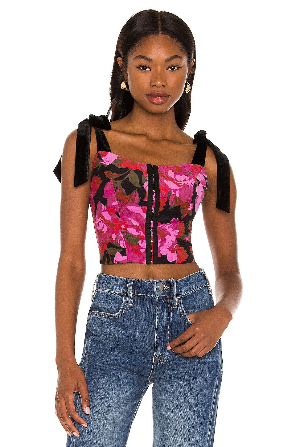 Free People Addie Printed Tank in Twilight Combo | REVOLVE