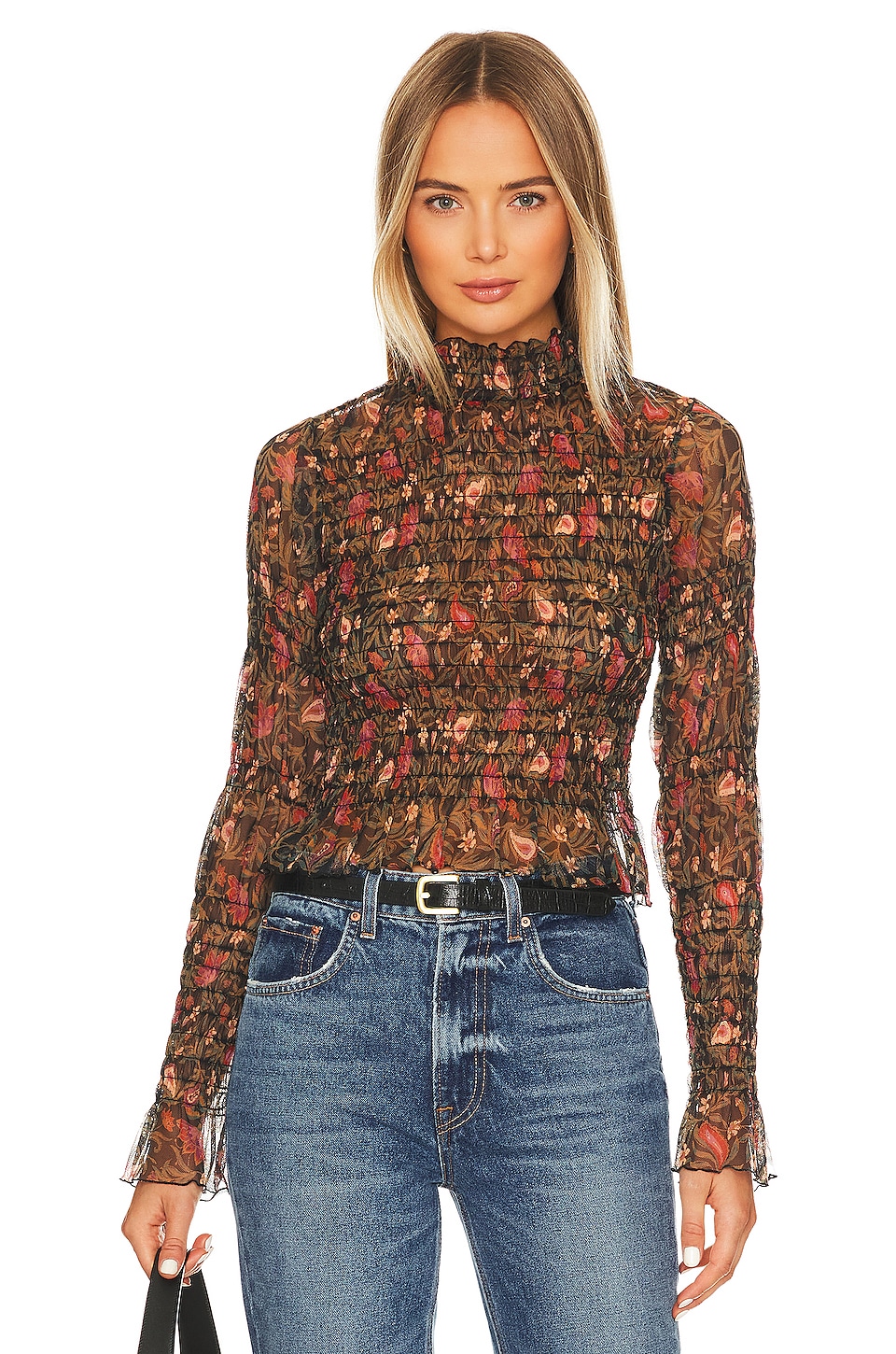 Free People Hello There Top in Blackcombo | REVOLVE