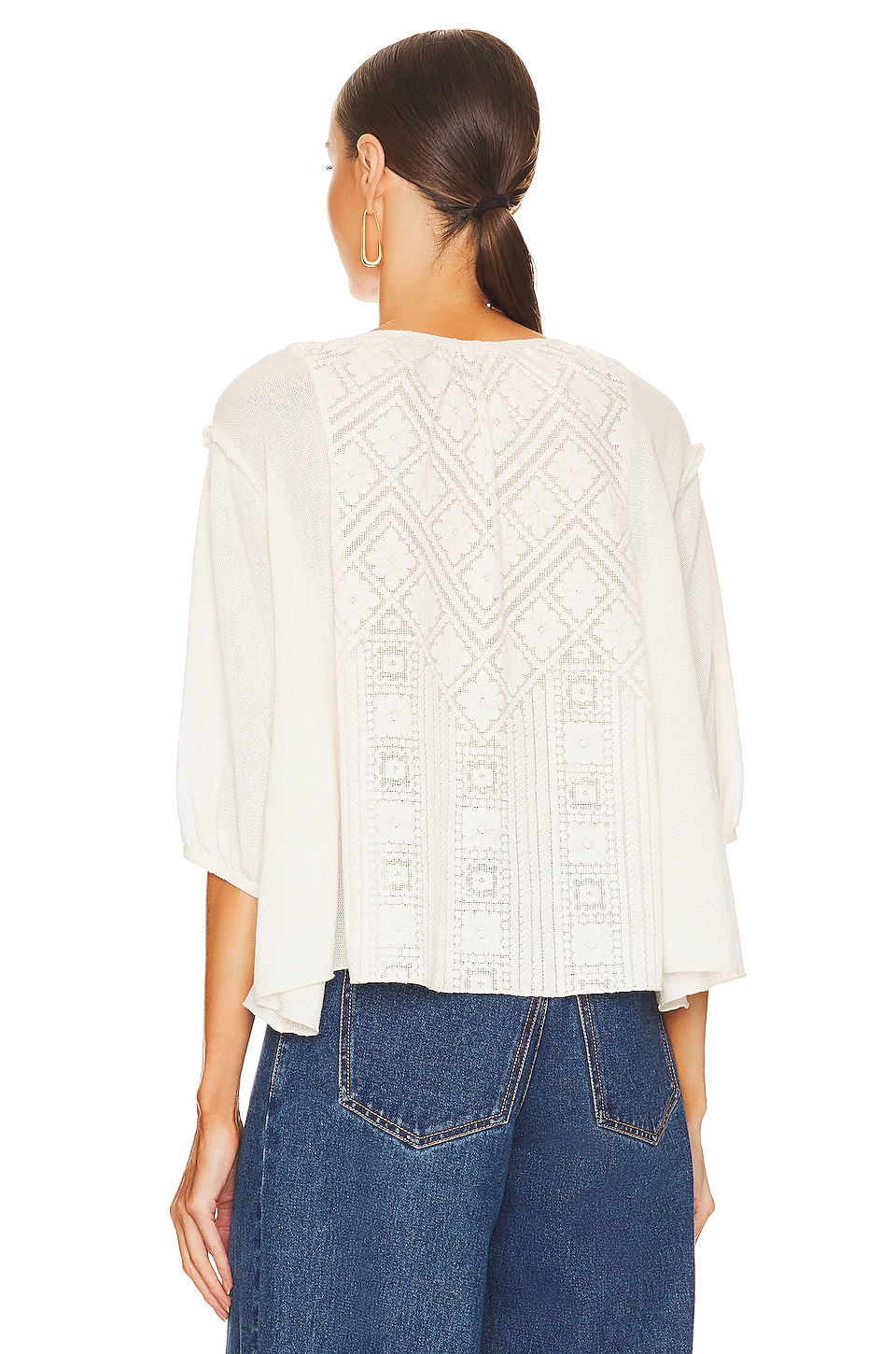 Free People Mae Top in Ivory | REVOLVE