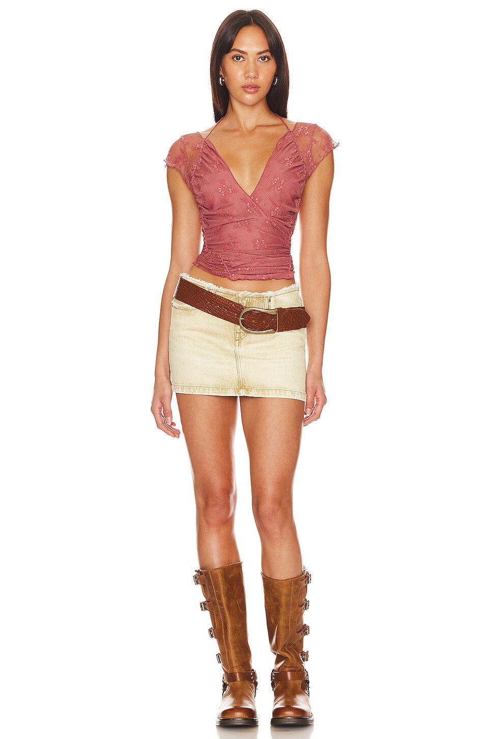 Free People x Intimately FP Lacey In Love Cami Top In Oh Bloom in Oh ...