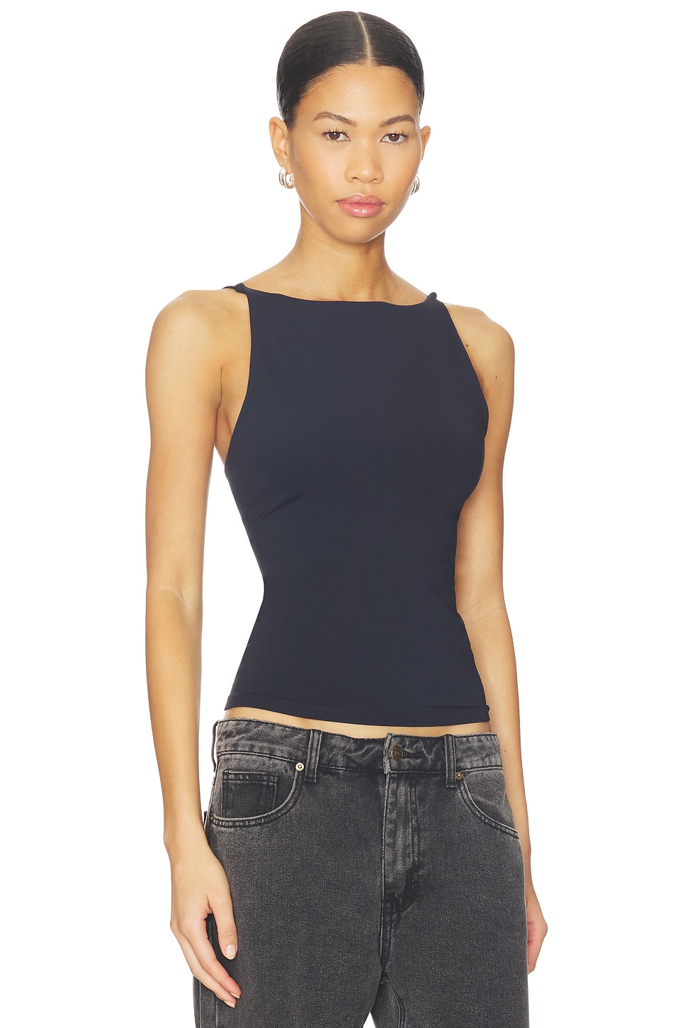 Free People Round Two Cami in Black | REVOLVE