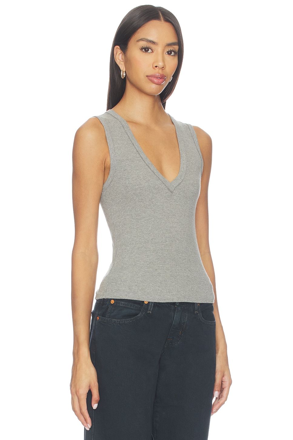 Free People x We The Free Neria Tank in Heather Grey | REVOLVE