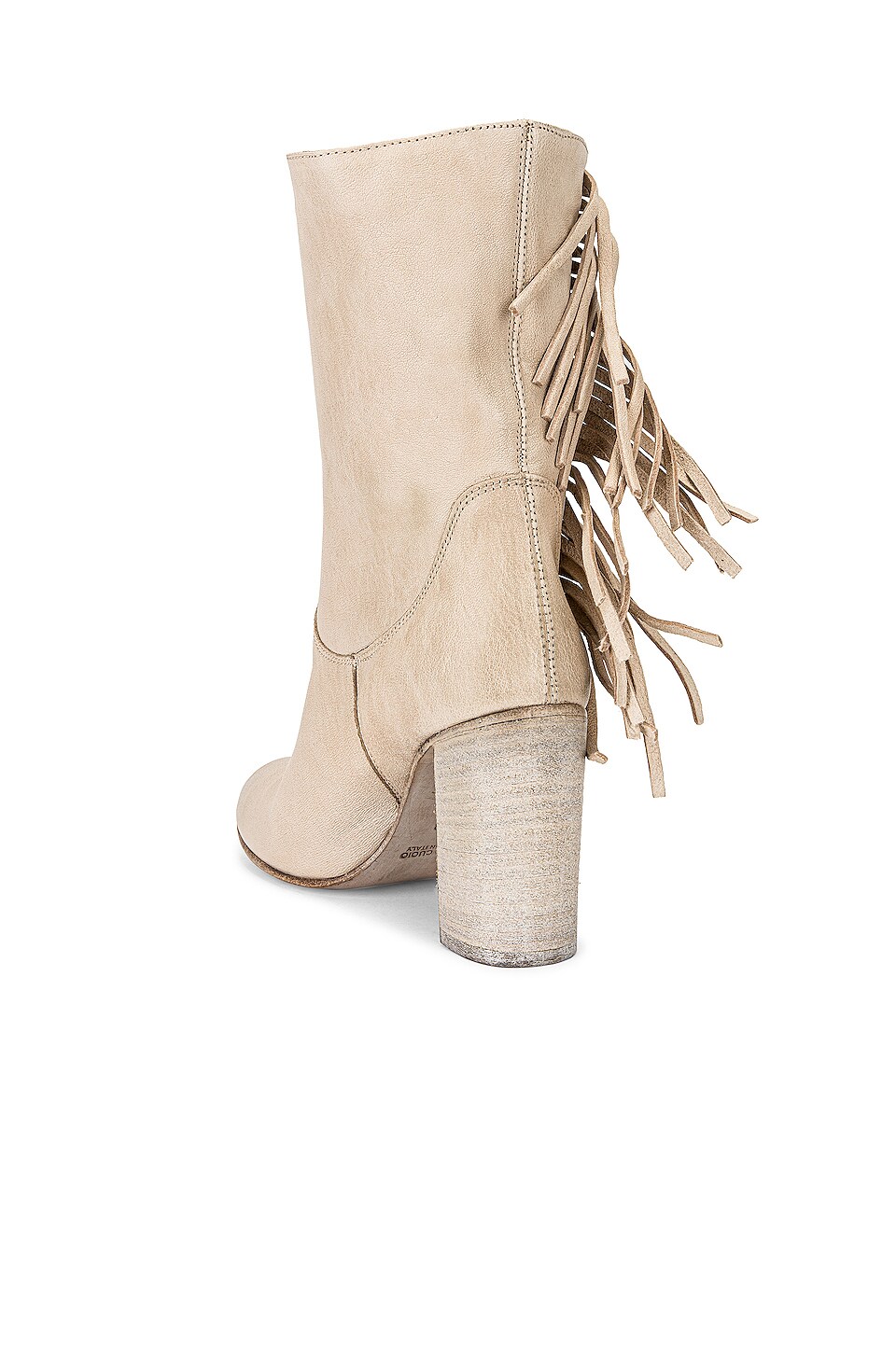 Free People Wild Rose Slouch Boot in Bone | REVOLVE