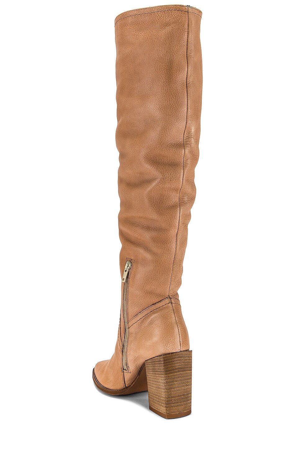 Free People Riley Tall Slouch Boot in Camel | REVOLVE