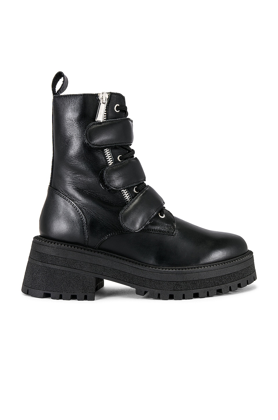 Free People Emmett Lace Up Boot in Black | REVOLVE