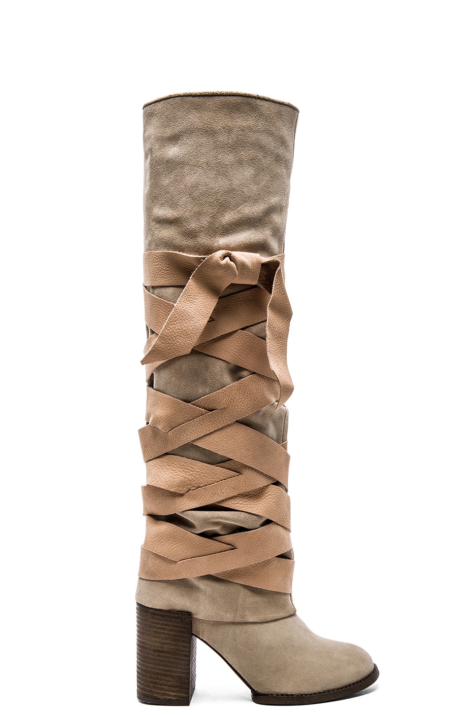 Free People Paradiso Wrap Boot in Camel | REVOLVE