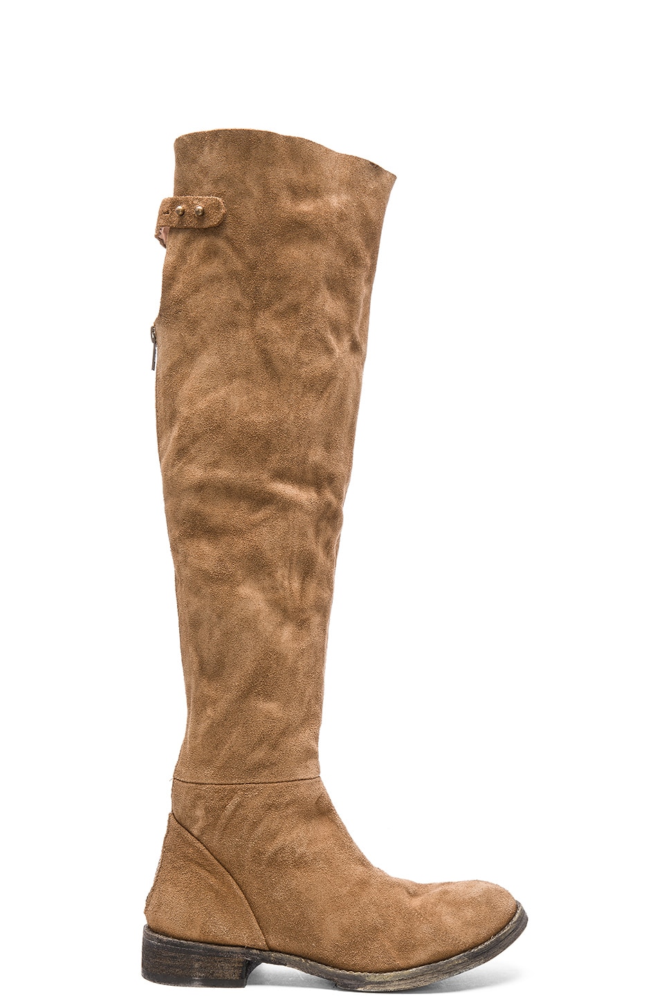 Free People Carlisle Tall Boot in Honey Whiskey | REVOLVE