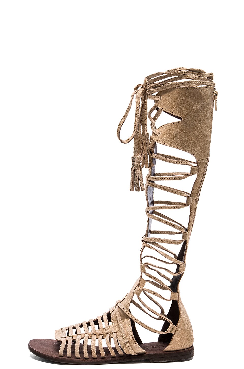 Free People SANDALES SPARTIATE SUN SEEKER en Natural | REVOLVE