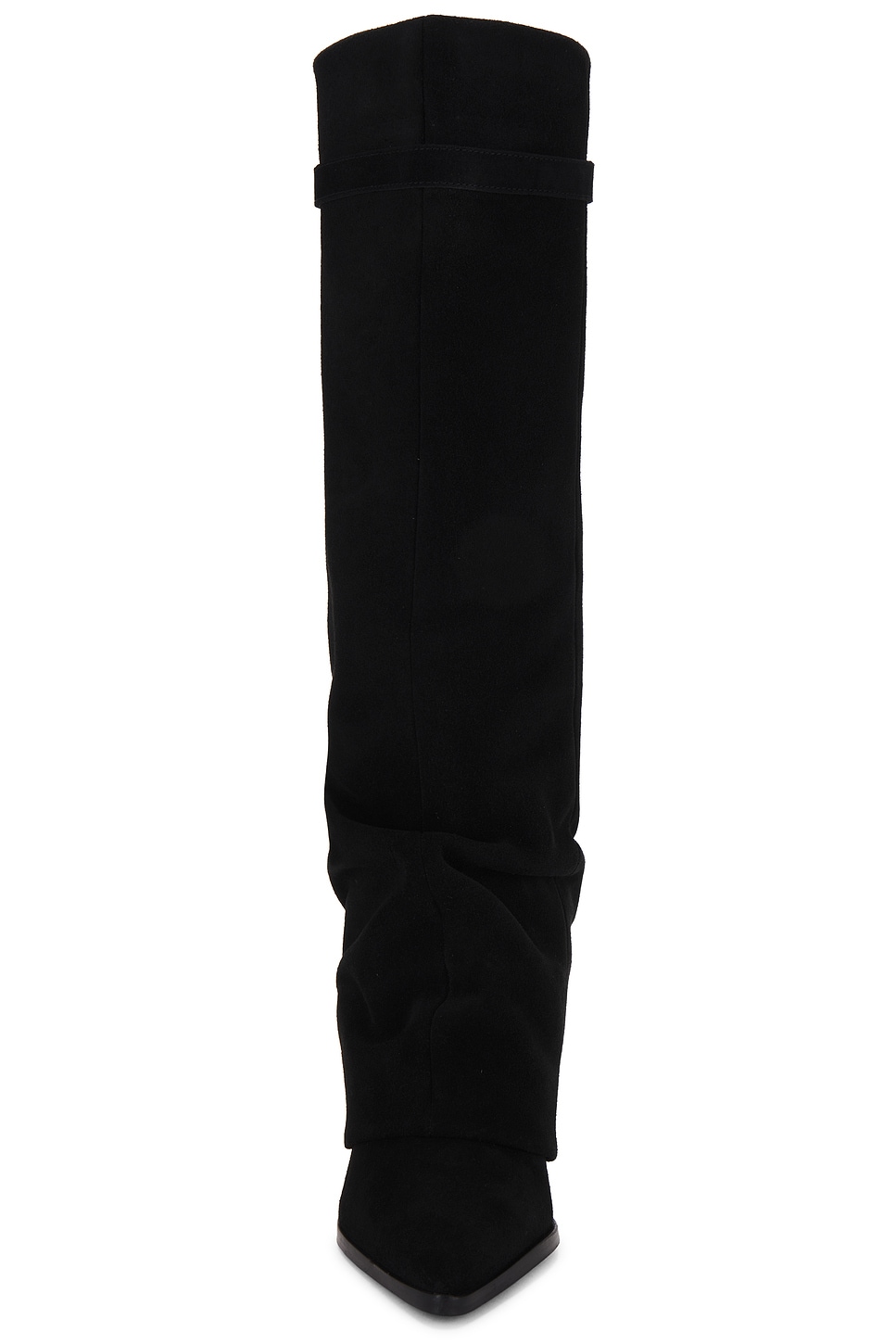 Free People Felicity Foldover Boot in Black | REVOLVE