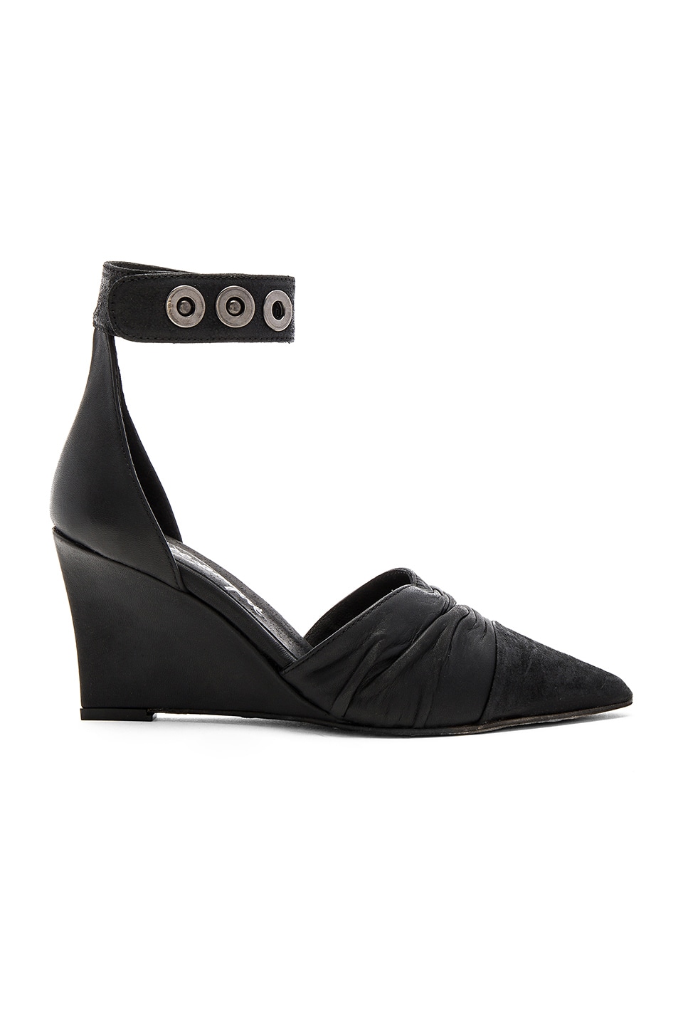 Free People Shadow Dancer Wedge in Black | REVOLVE