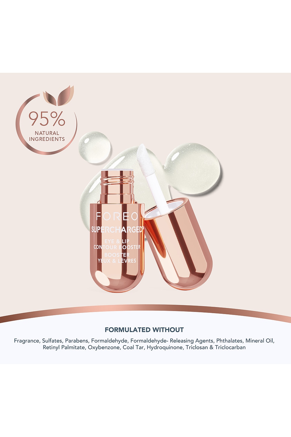 FOREO Supercharged Eye & Lip Contour Booster 3.5ml | REVOLVE