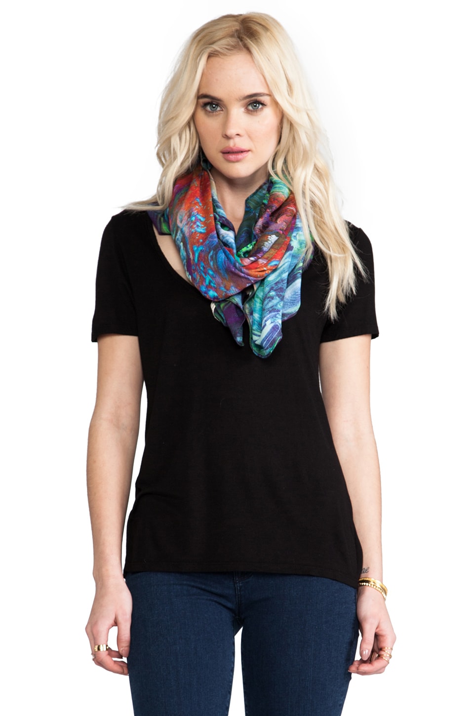 FRONT ROW SOCIETY Scarf in Sea Life | REVOLVE