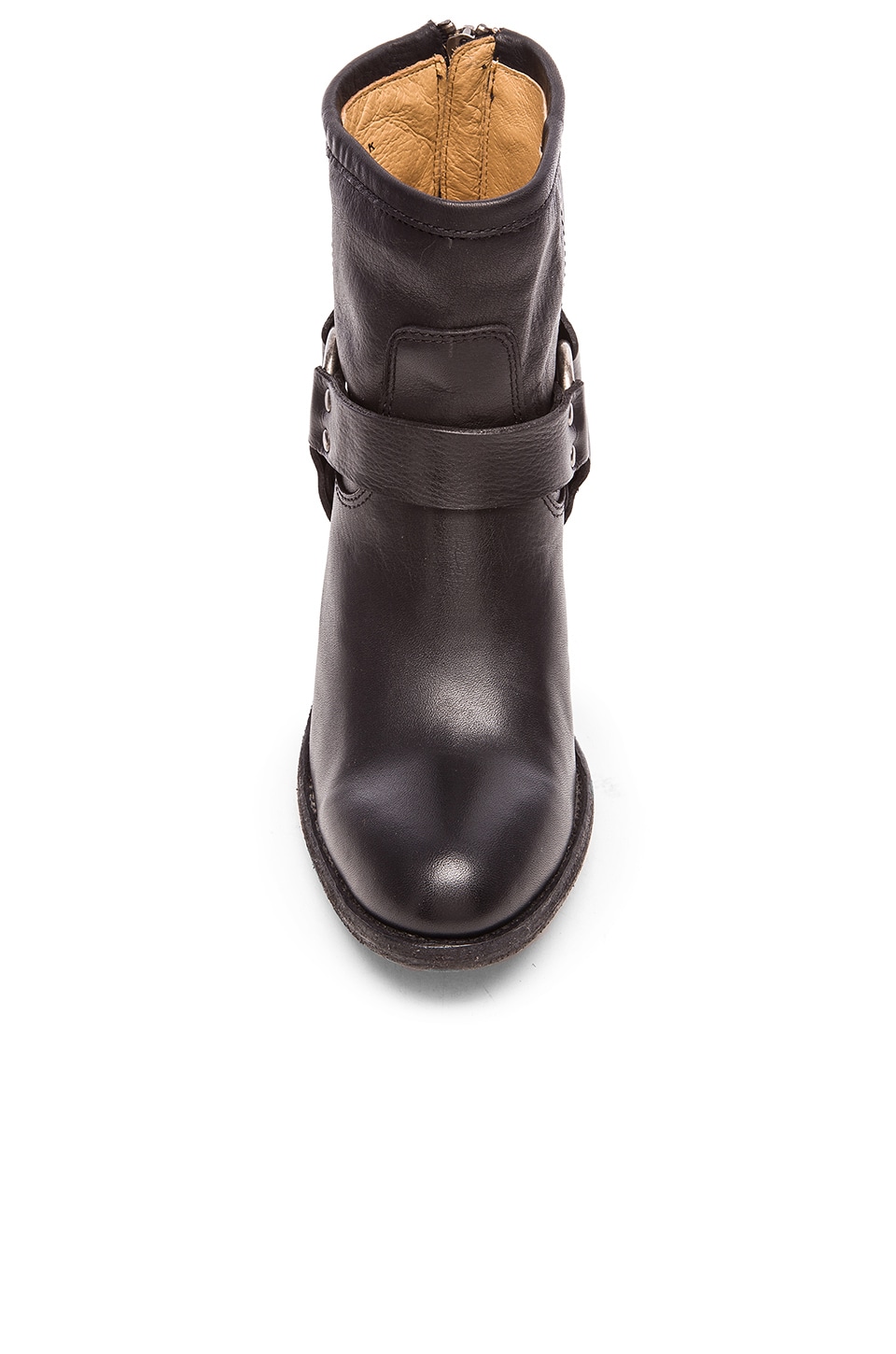 Frye Tabitha Harness Short Boot in Black | REVOLVE