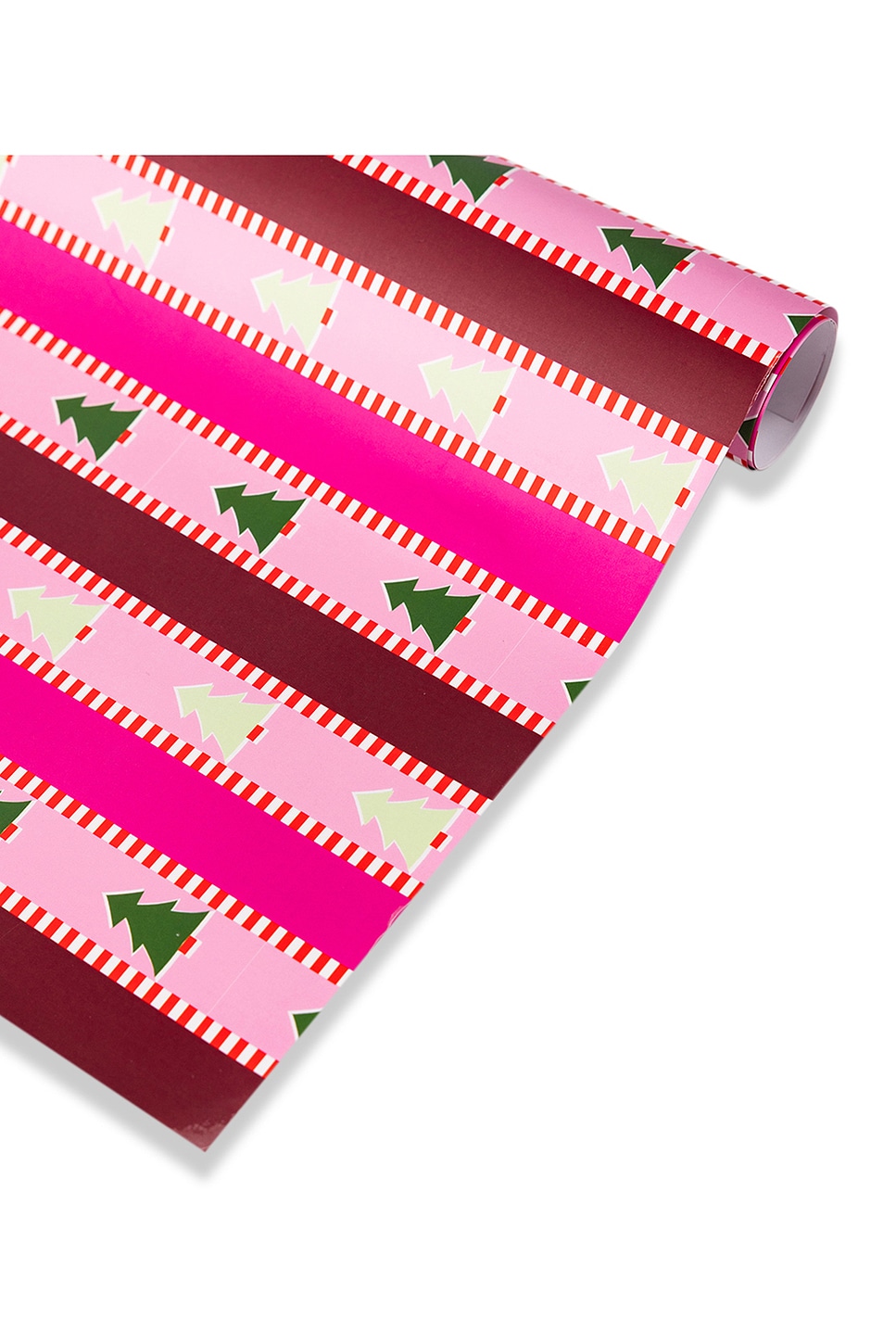 Furbish Studio Snowwood Wrapping Paper Sheets in Hot Pink & Light Pink ...