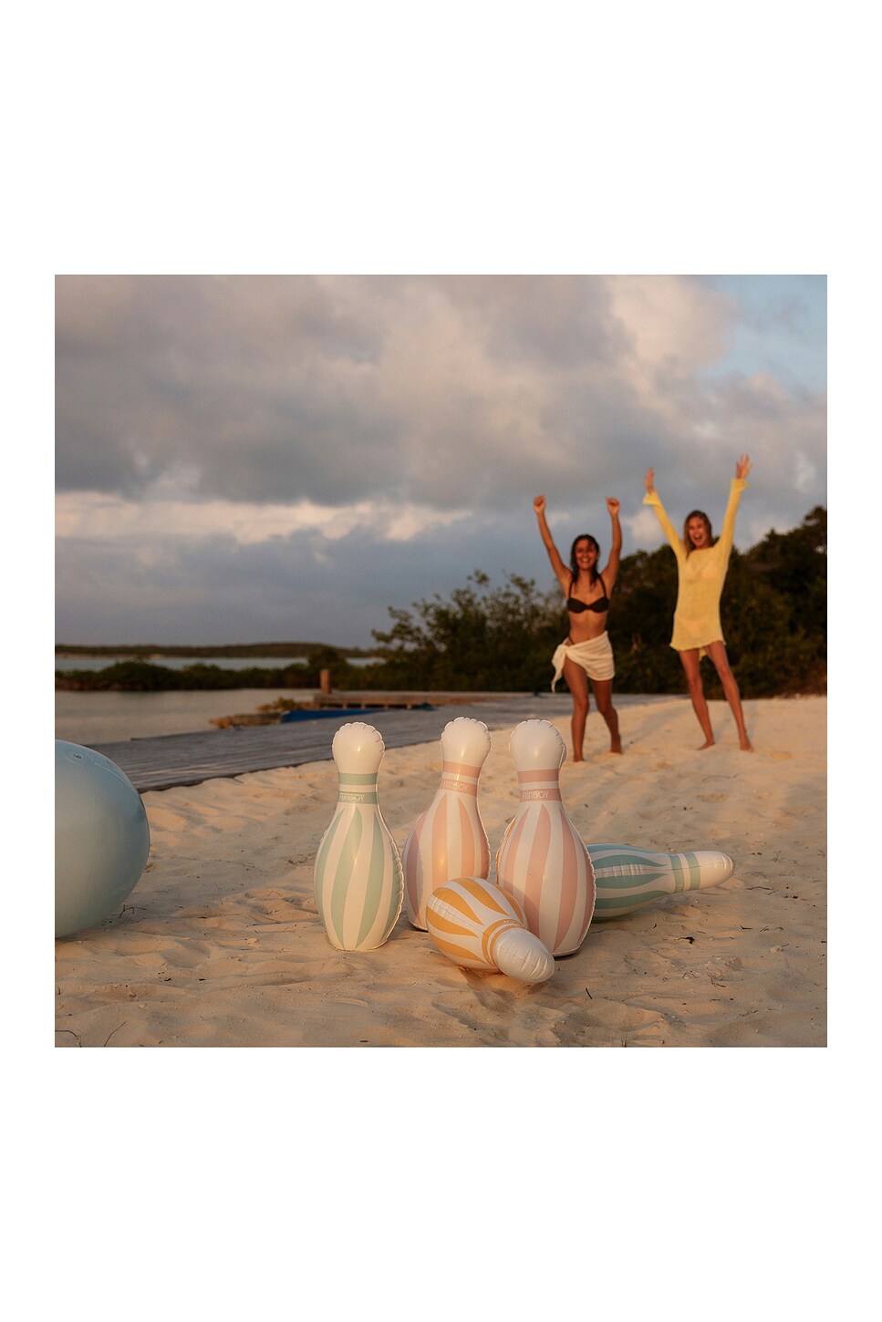 FUNBOY Pastel Rainbow Bowling Set | REVOLVE