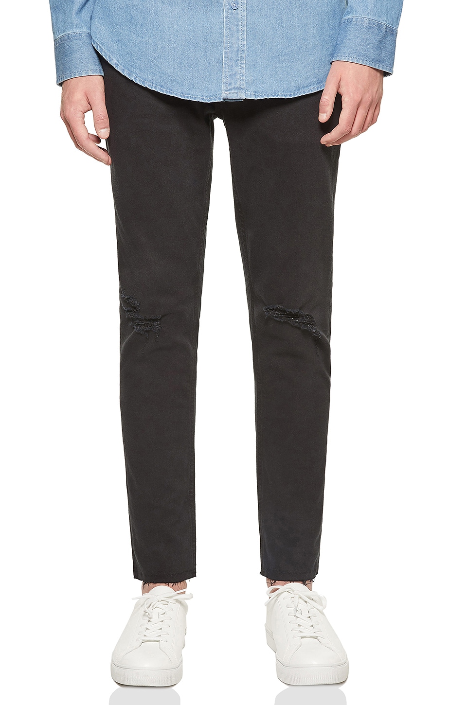 Five Four Frazier Skinny Fit Jean in Black | REVOLVE