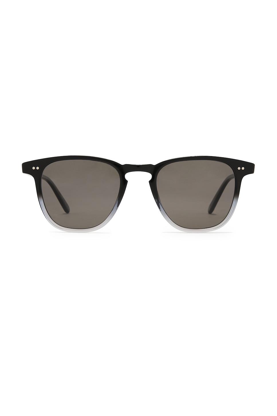 Garrett Leight Brooks Sun in Graphite Fade & Semi-flat Pure Grey Polar ...