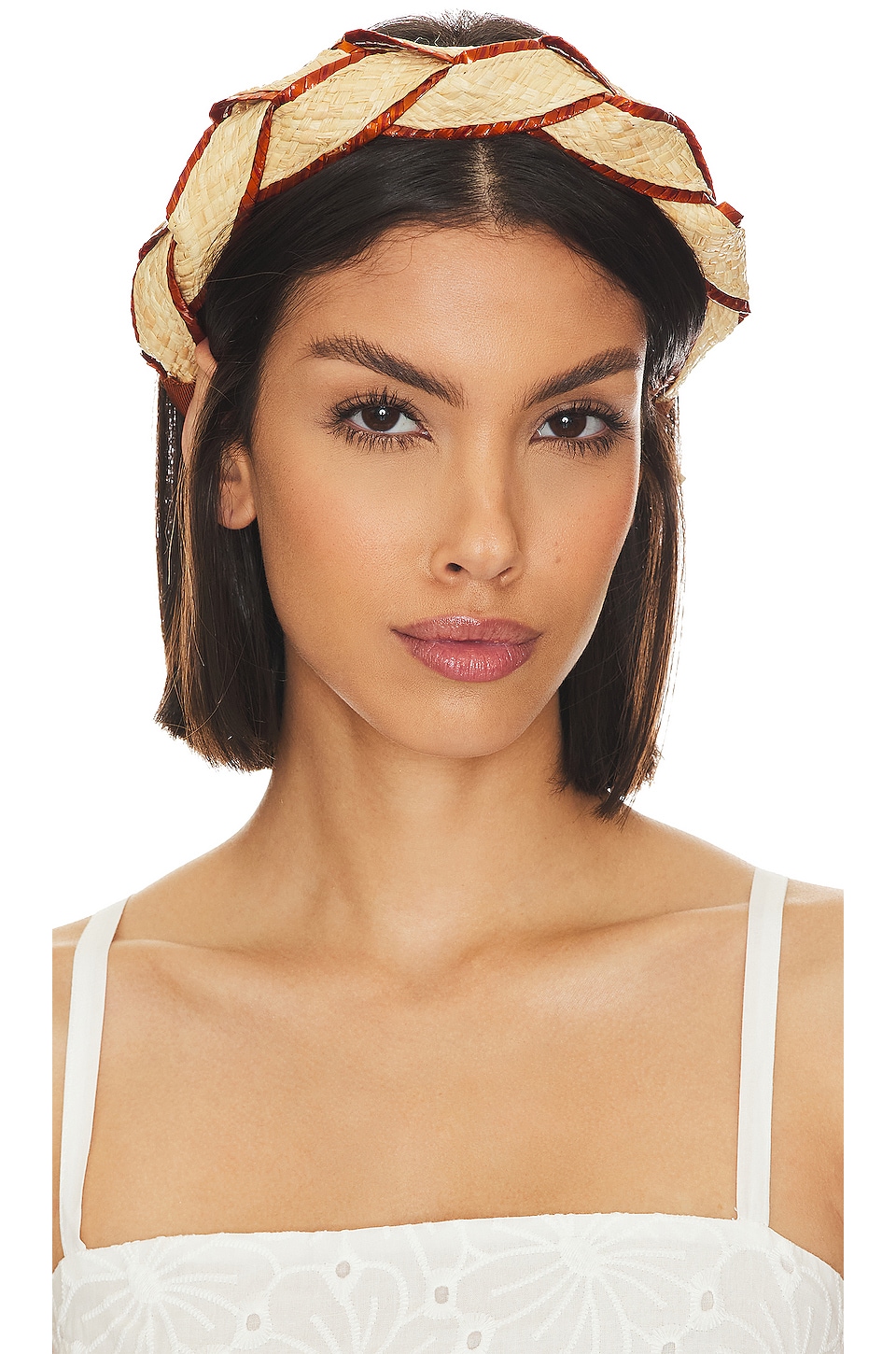 Gigi Burris Ava Headband in Rust | REVOLVE