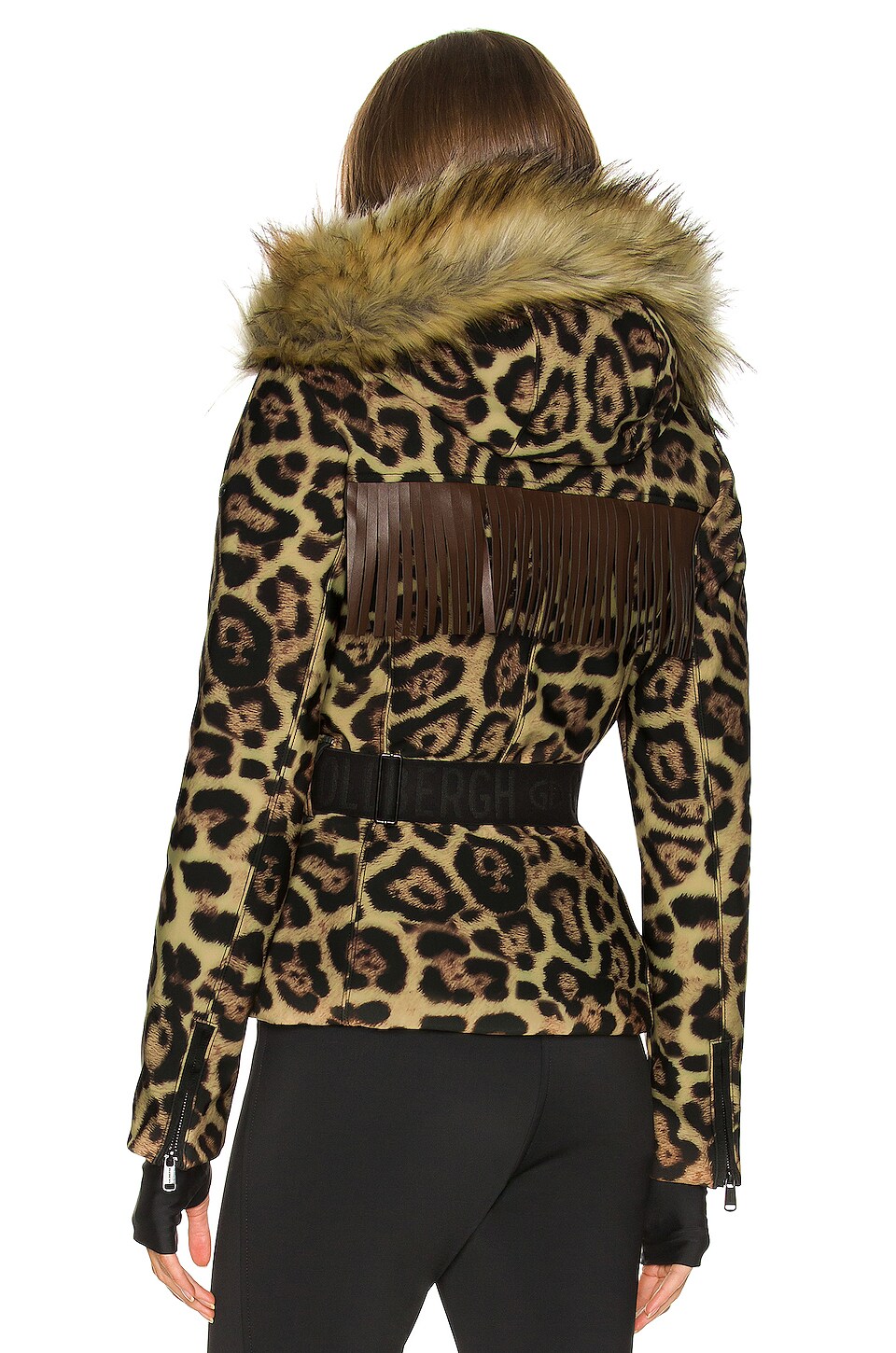Goldbergh Western Faux Fur Jacket in Jaguar | REVOLVE