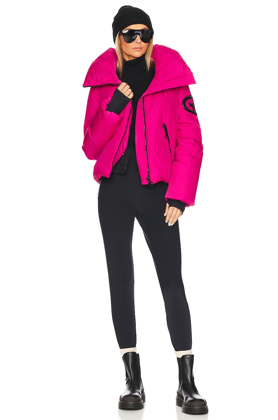 Goldbergh Porter Puffer Jacket in Pony Pink | REVOLVE