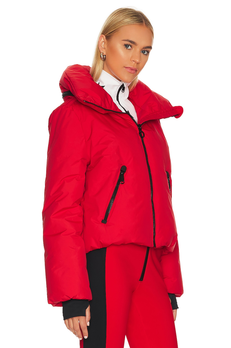 Goldbergh Porter Puffer Jacket in Flame | REVOLVE