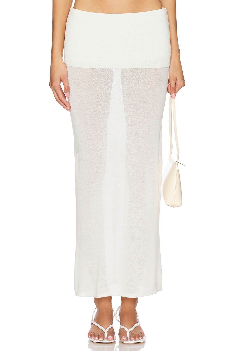 Geel Danni Skirt in White | REVOLVE