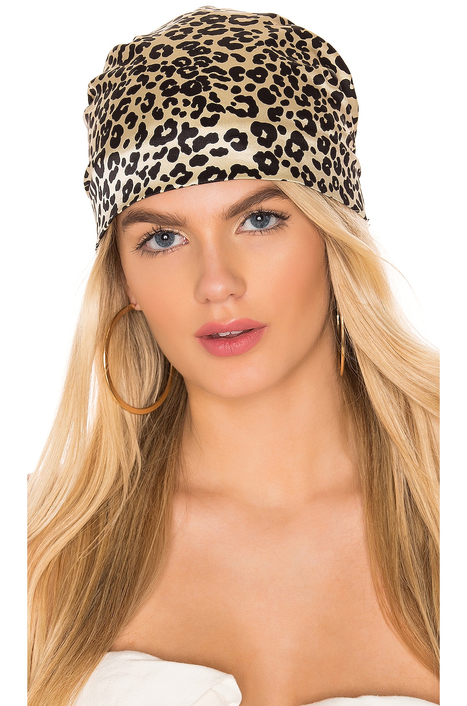 Genie by Eugenia Kim Cleo Turban in Leopard | REVOLVE