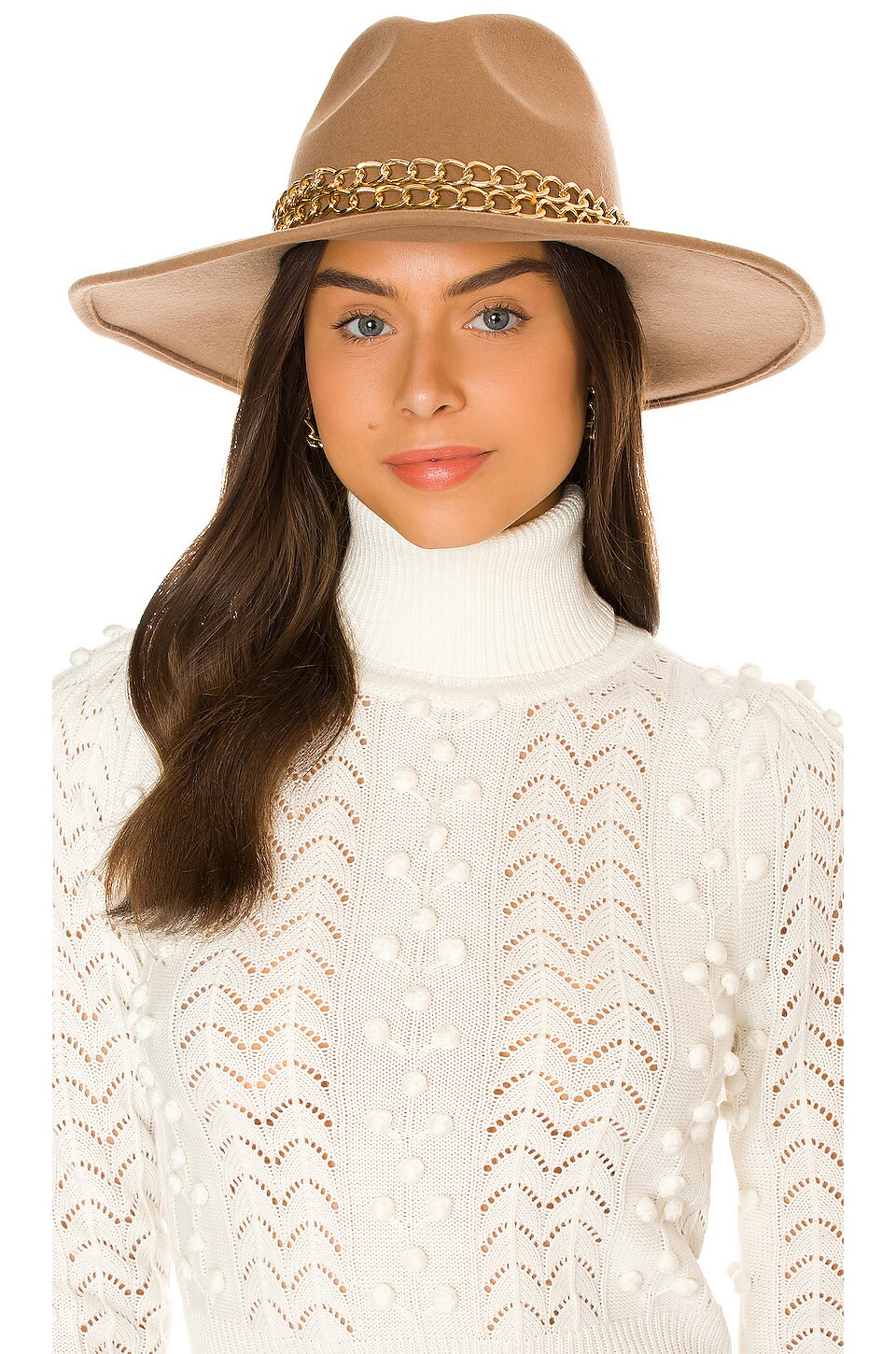 Genie by Eugenia Kim Naomi Fedora in Camel | REVOLVE