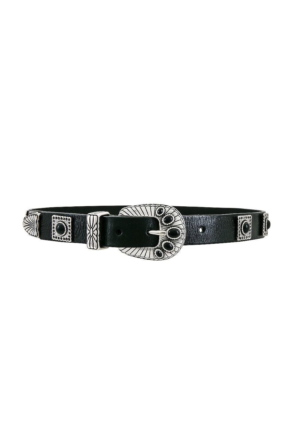 Golden Goose Shell Washed Belt in Black | REVOLVE