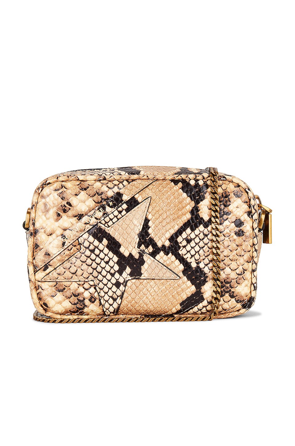 Golden Goose Mini Star Bag in Sand & Black | REVOLVE
