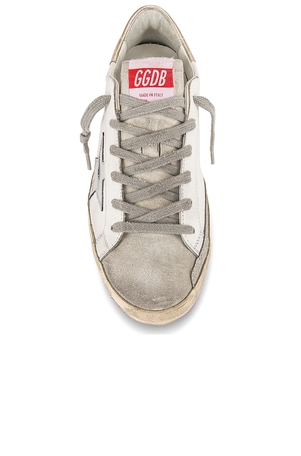 Golden Goose x REVOLVE Superstar Sneaker in White, Ice, & Silver | REVOLVE