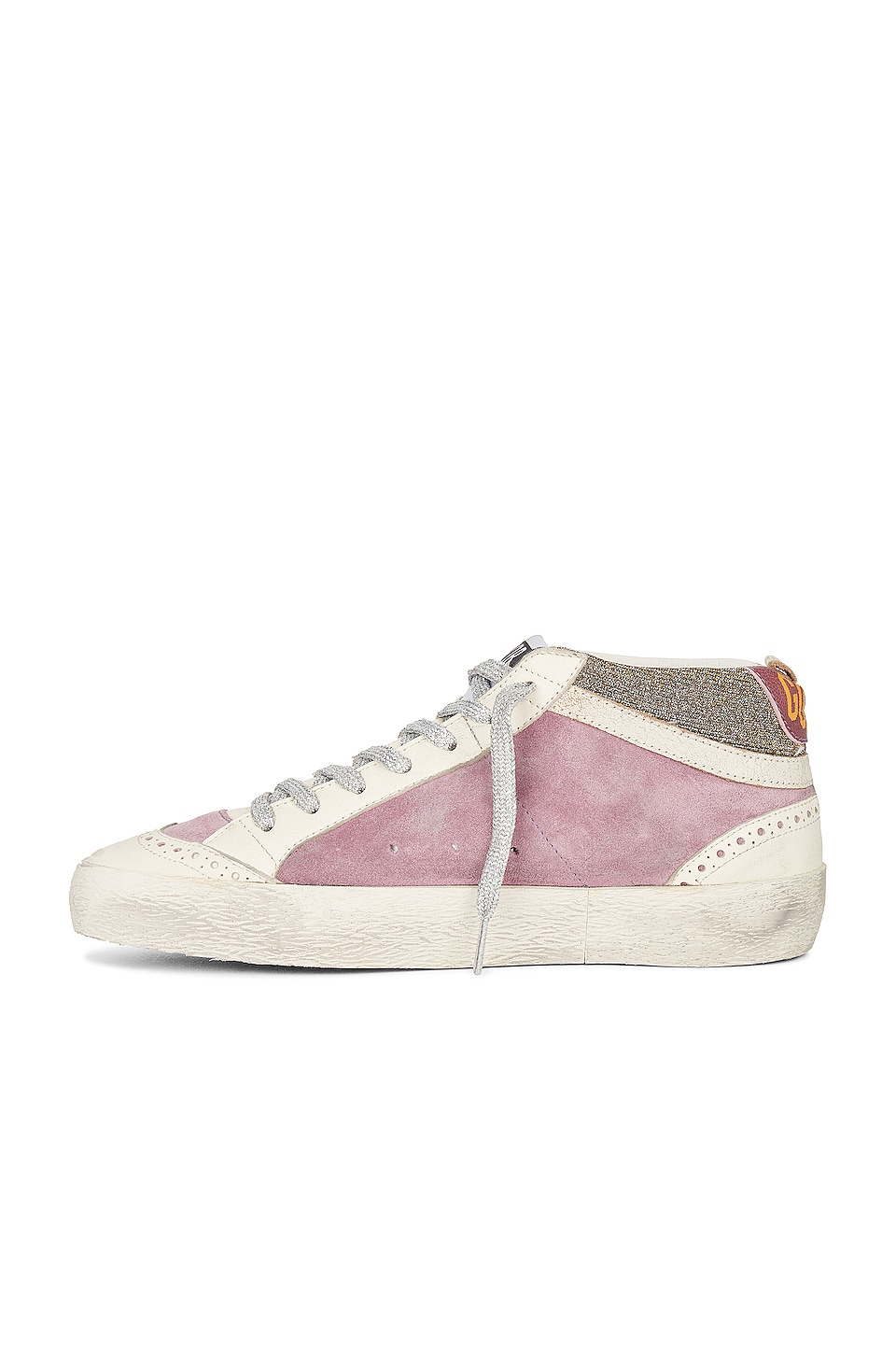 Golden Goose x REVOLVE Mid Star Sneaker in Violet & White | REVOLVE