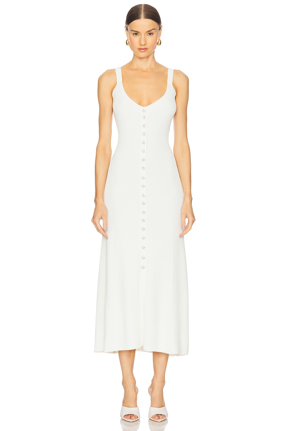 Generation Love Sharon Sweater Dress in White | REVOLVE