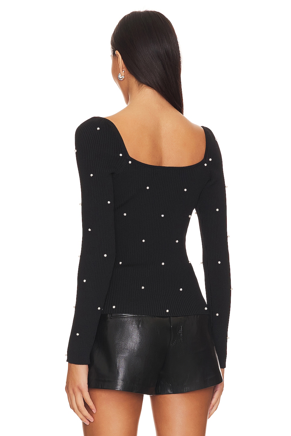 Generation Love Marlee Pearl Sweater in Black | REVOLVE