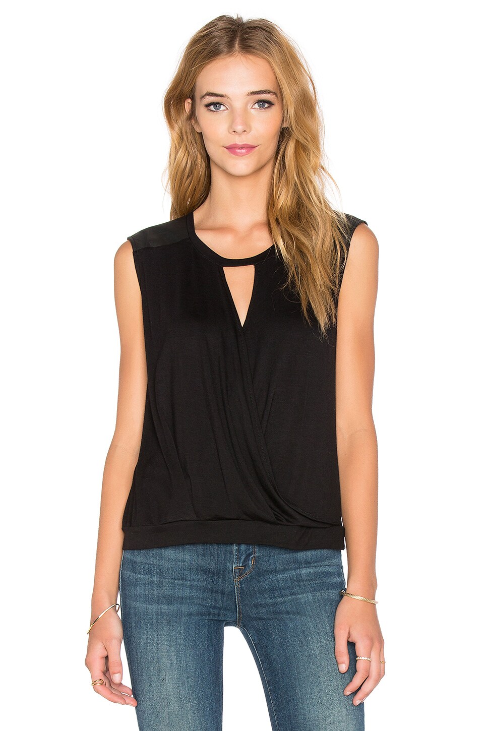 Generation Love Keyhole Tank in Black | REVOLVE