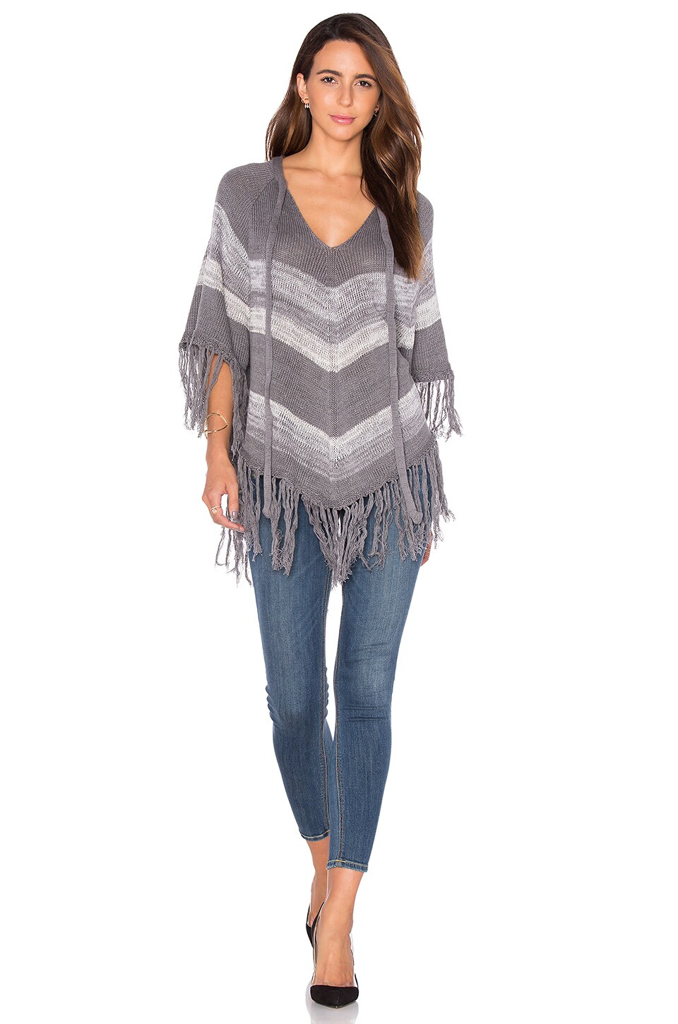 Goddis Good Times Poncho in Smoked | REVOLVE
