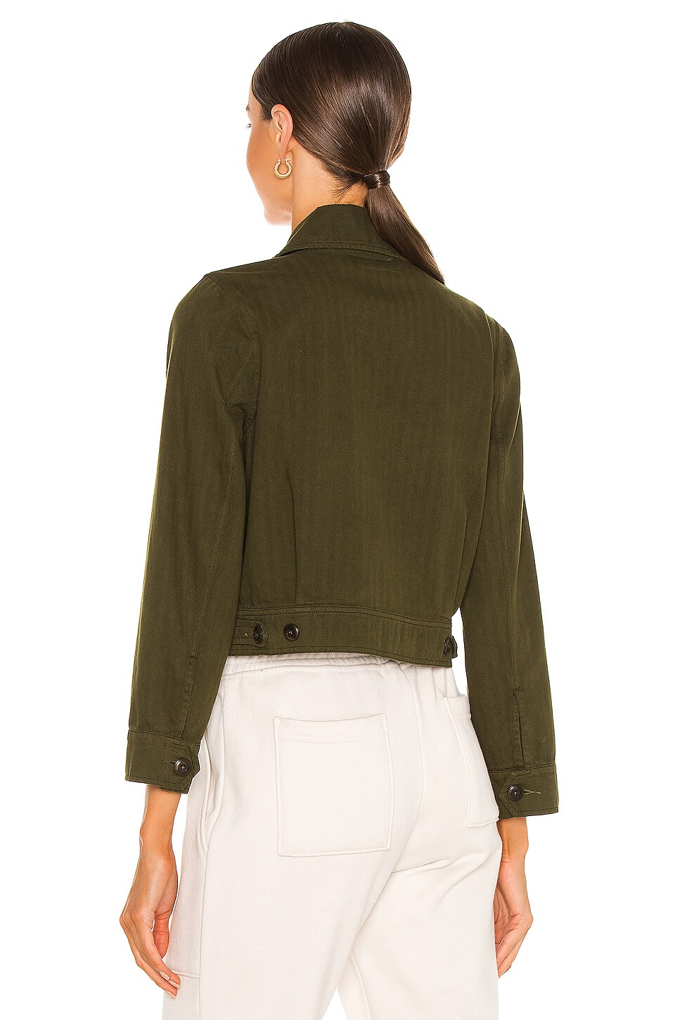 The Great The Boiler Jacket in Army | REVOLVE