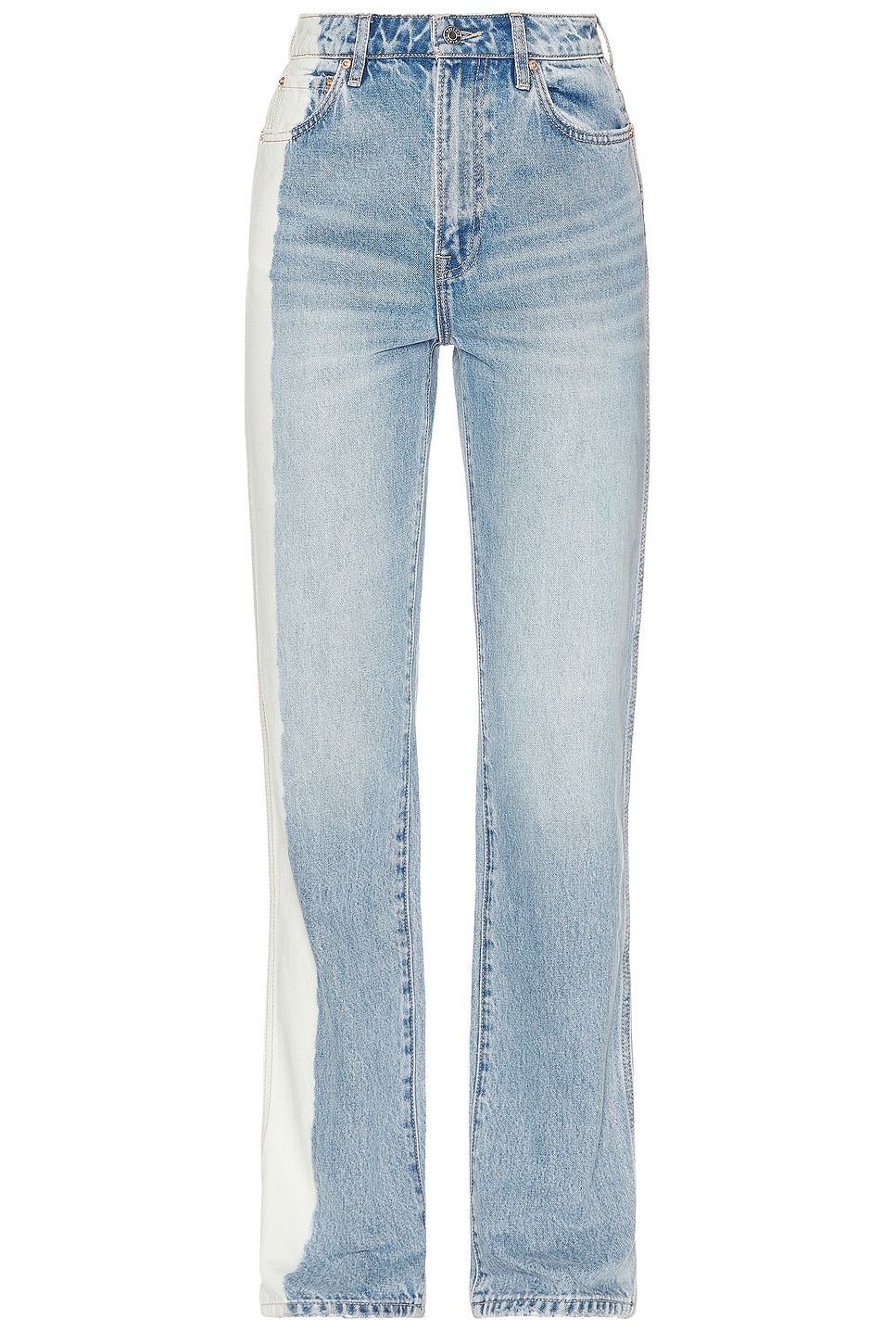 GRLFRND Sara Super High-rise Straight Jeans in Sunset Peak | REVOLVE
