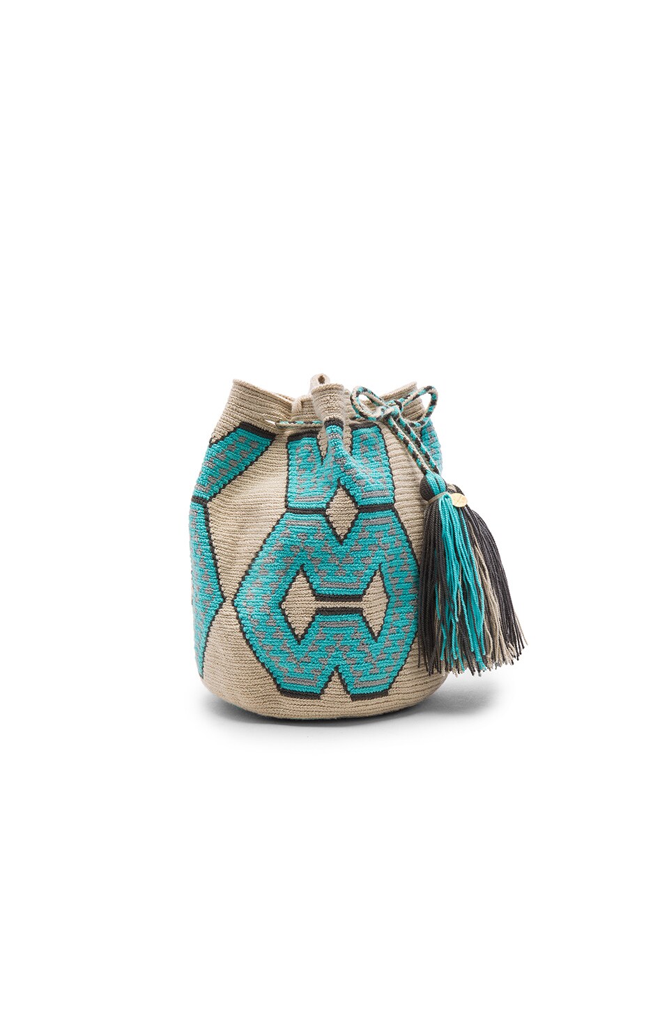 Guanabana Medium Tribal Bucket in Teal | REVOLVE
