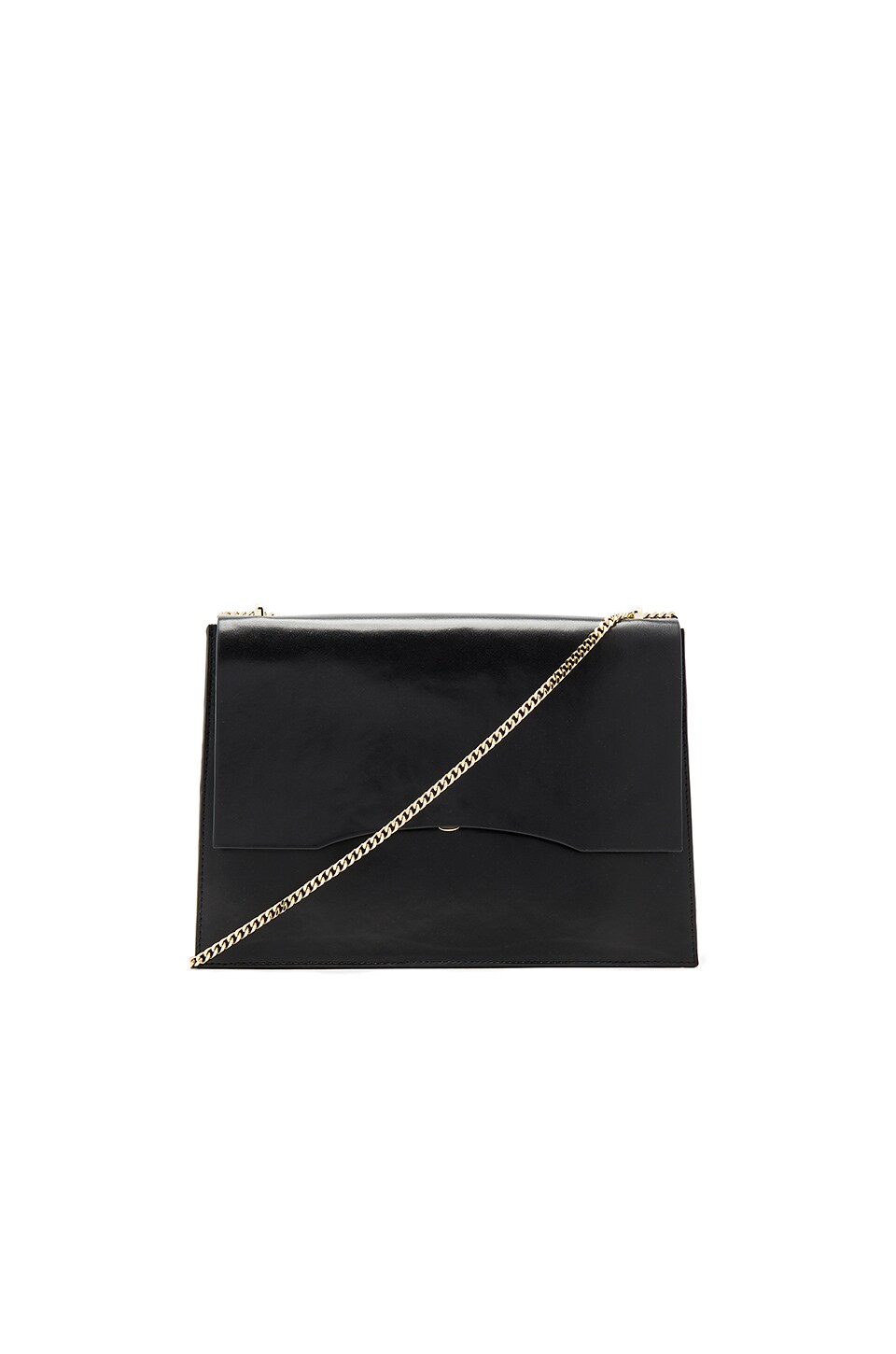 Gvyn Aden Shoulder Bag in Black & Gold | REVOLVE
