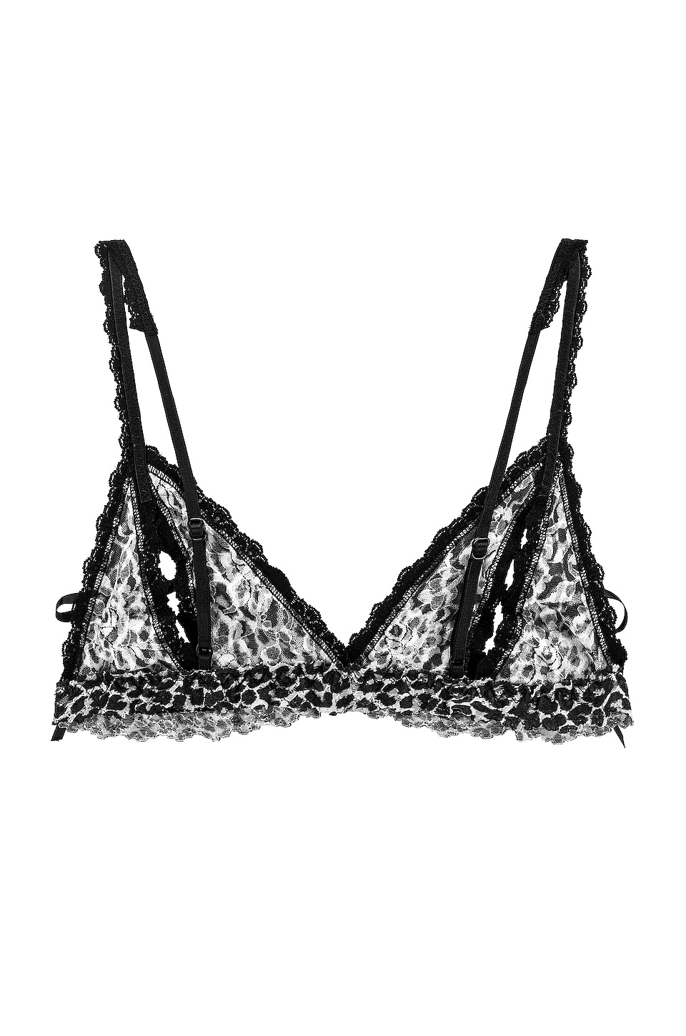 Hanky Panky Open Bralette with Functional Ties in Racy Classic Leopard ...