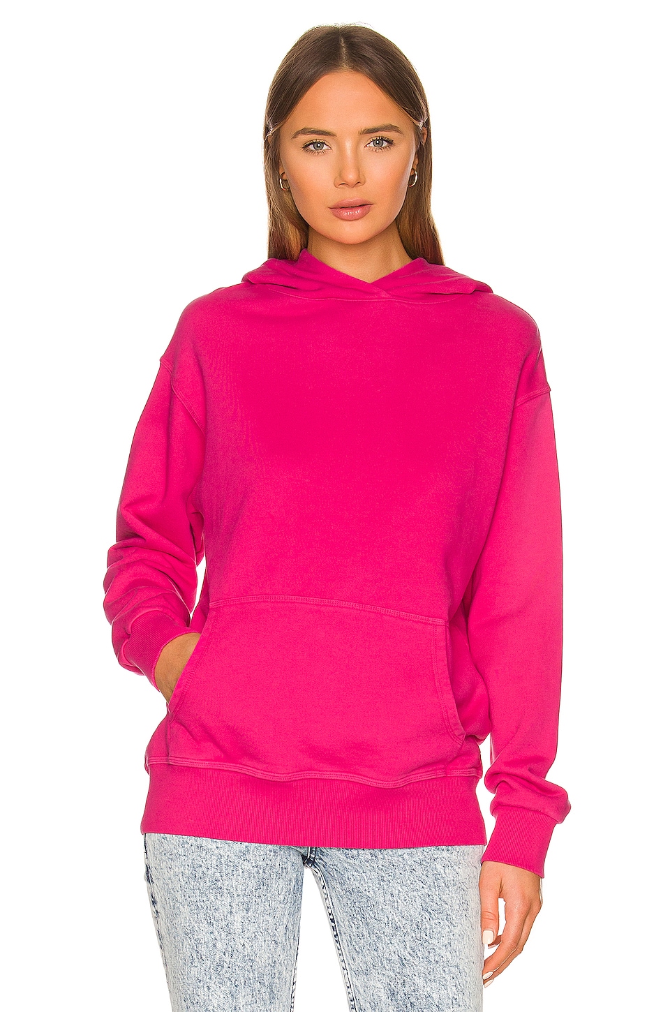 MONROW Oversized Hoodie in Raspberry | REVOLVE