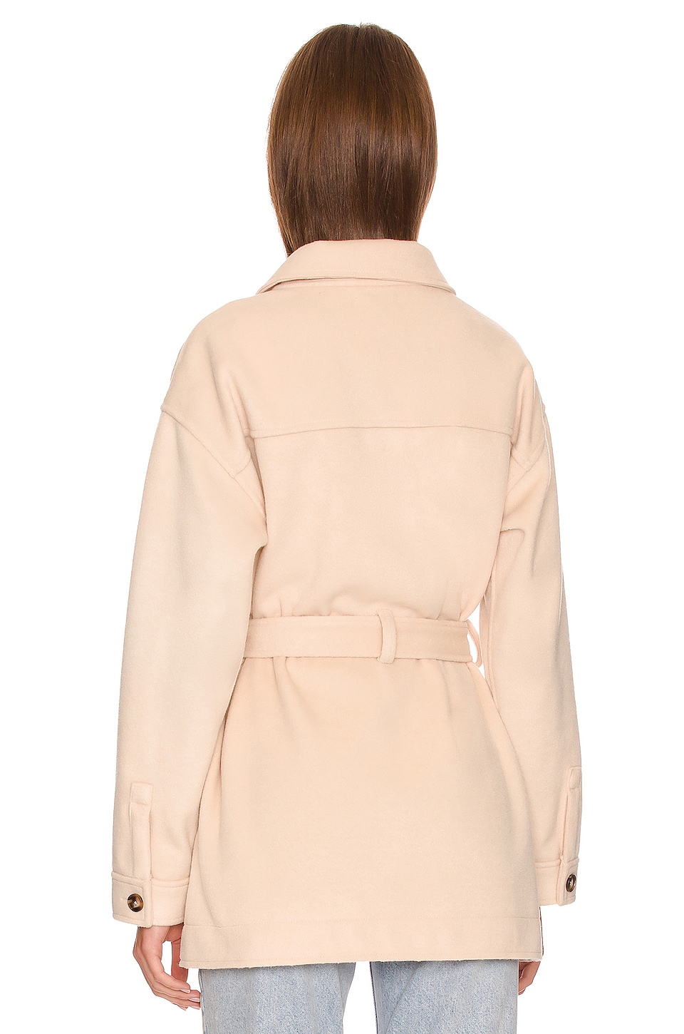 MONROW Safari Jacket in Off White | REVOLVE