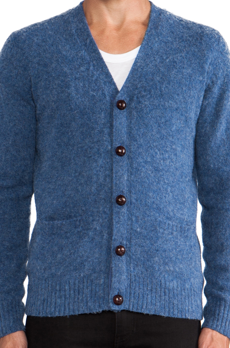 Hartford Shetland Cardigan in Blue | REVOLVE